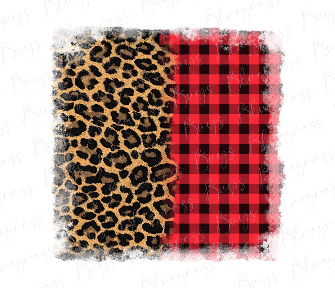 Leopard Buffalo Plaid Background Png, Distressed Plaid Background ...