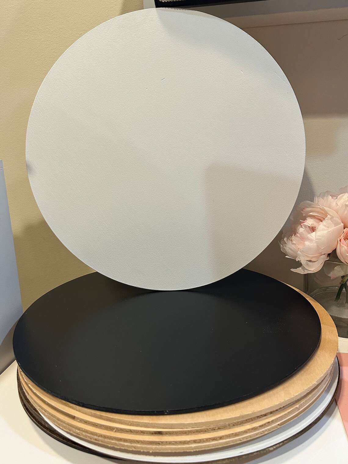 15 Wood Craft Circles Wooden Circle Blanks - Etsy