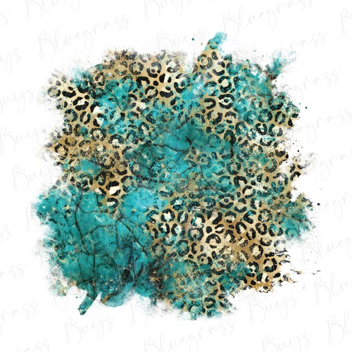 Grunge Leopard Background PNG Distressed Cheetah Backsplash - Etsy