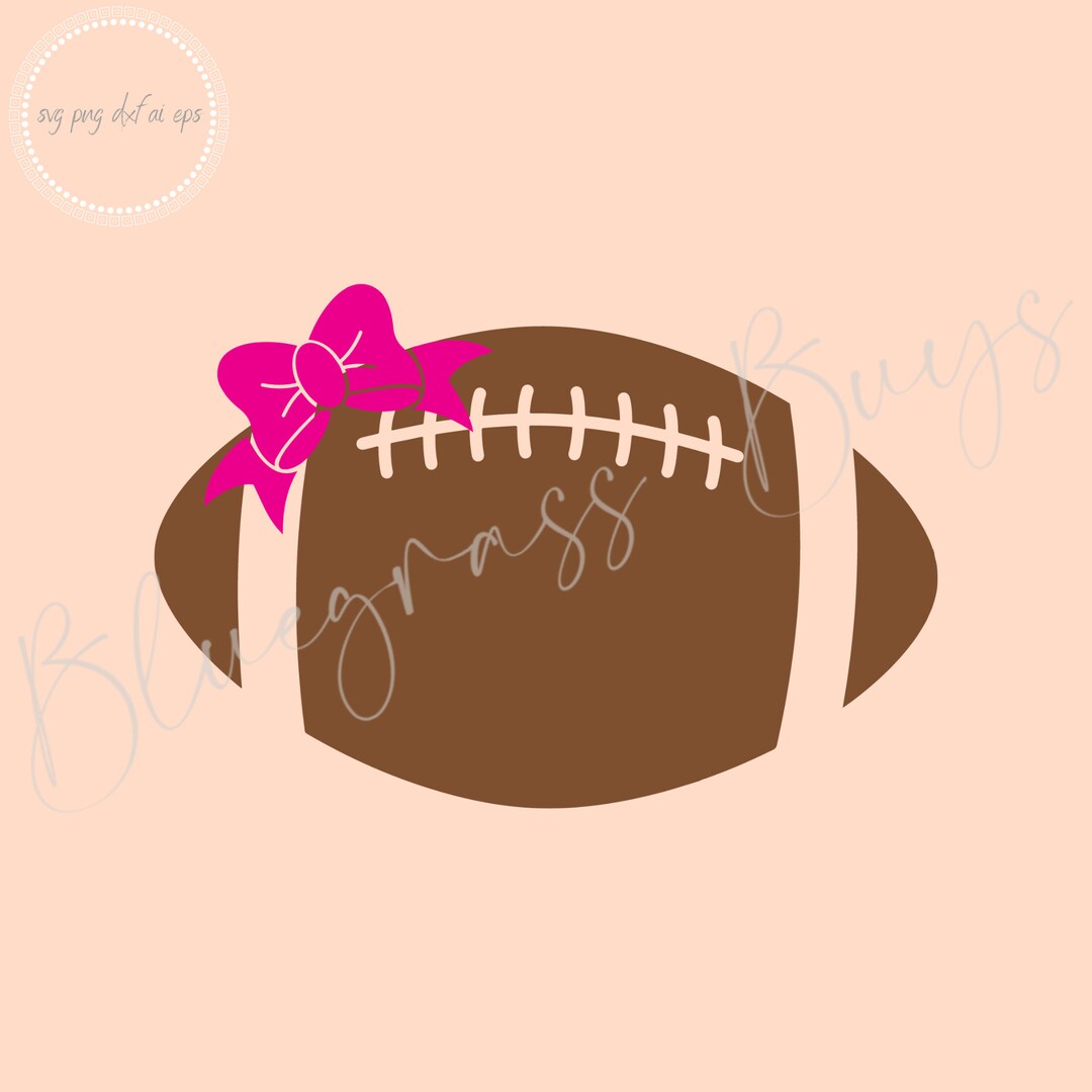 Football Bow SVG - Football Lace SVG - Sports Clipart - Etsy