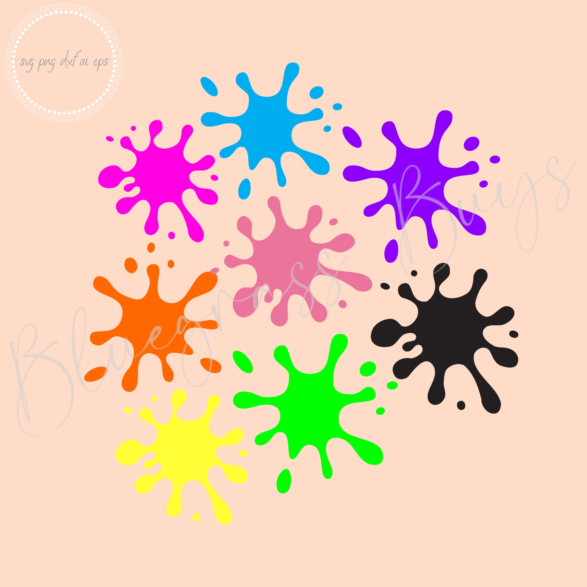 Paintball Splat Clipart