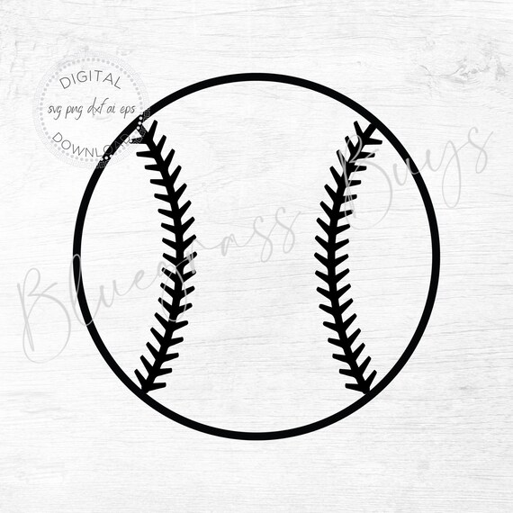 Baseball SVG Baseball Cut File Sports Clipart | Etsy