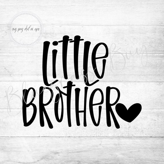 Paper, Party & Kids Scrapbooking svg Little Brother Clip Art Cut Files ...