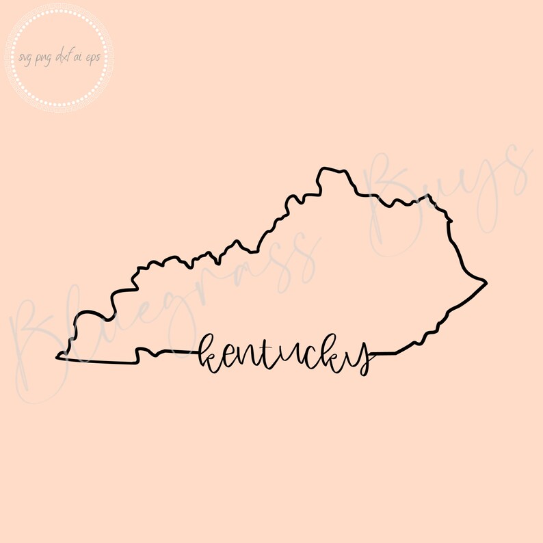 Kentucky Strong SVG, KY State PNG, Kentucky Clipart, Digital Download ...