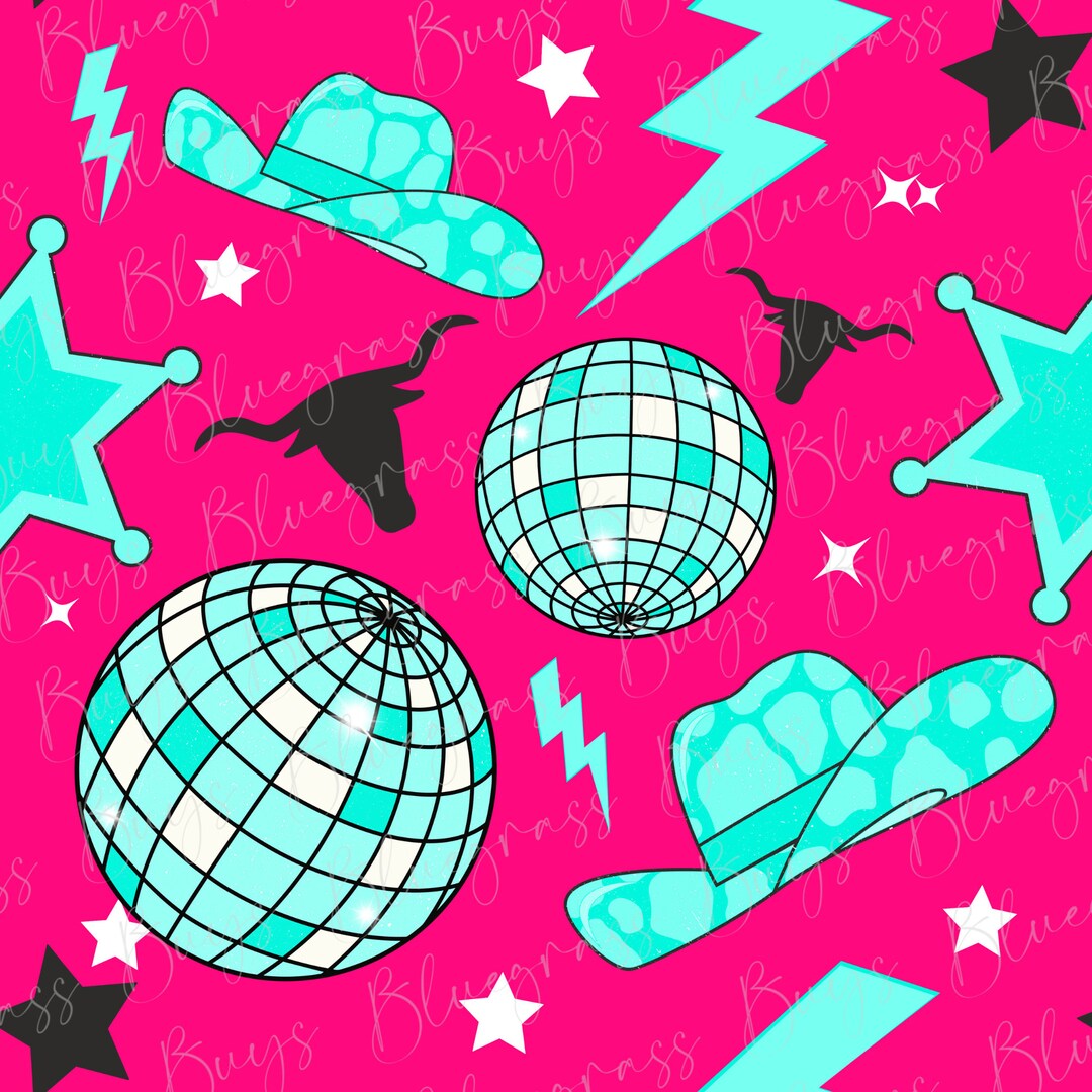 Western Seamless Pattern, Retro Cowboy Pattern, Seamless Pattern - Etsy