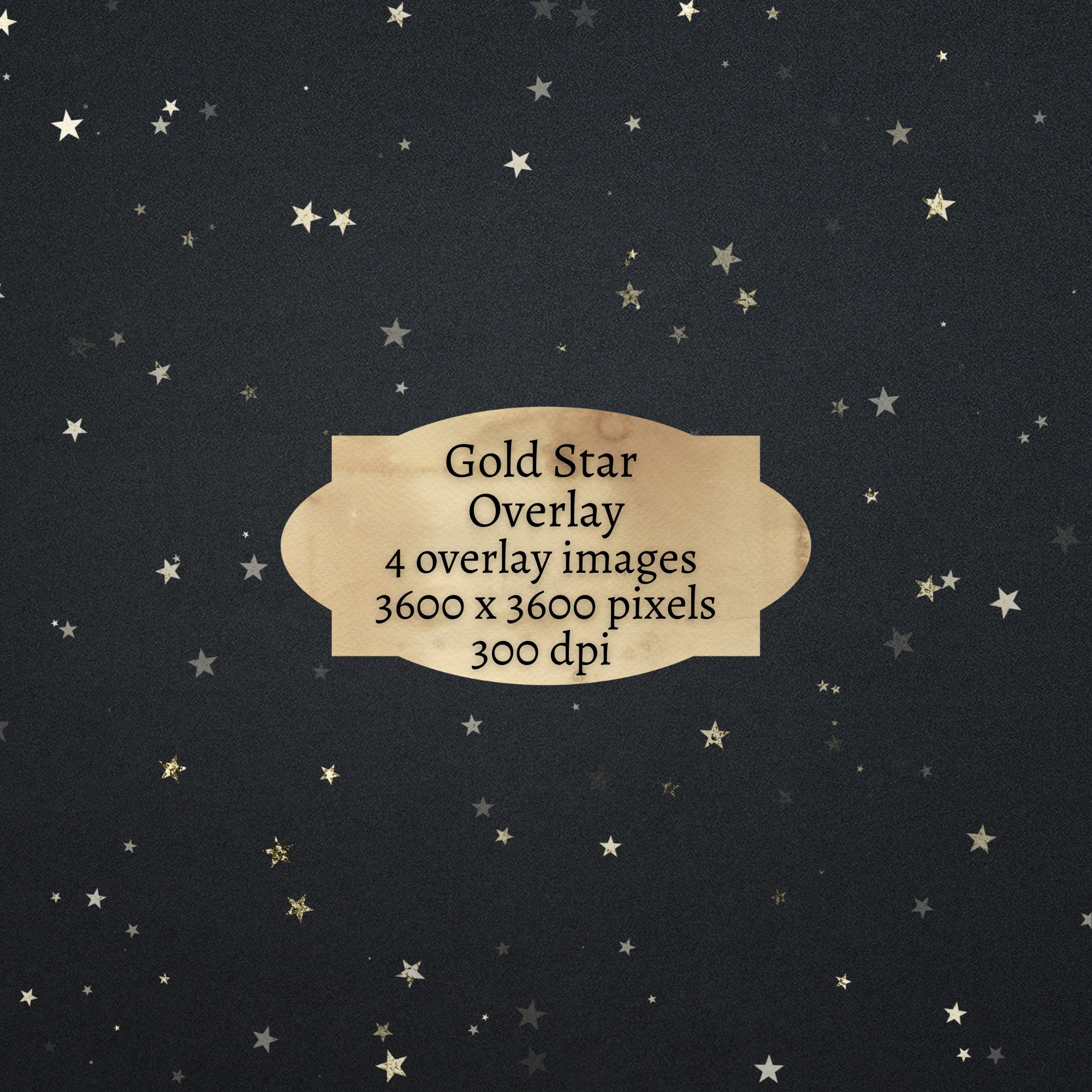 Gold Star Overlay Stardust Overlay PNG Star Glitter - Etsy