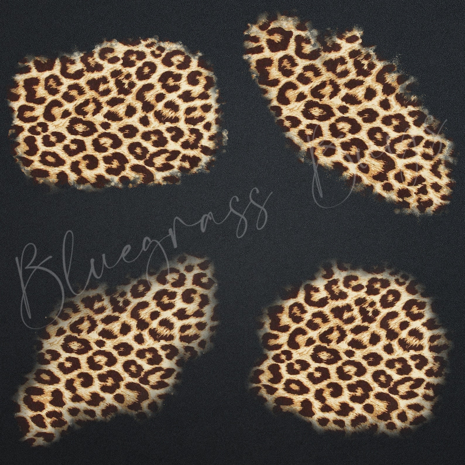 Leopard Patch PNG Cheetah Patch Sublimation - Etsy