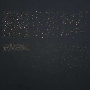 Gold Star Overlay, Stardust Overlay PNG, Star Glitter Clipart Overlay ...