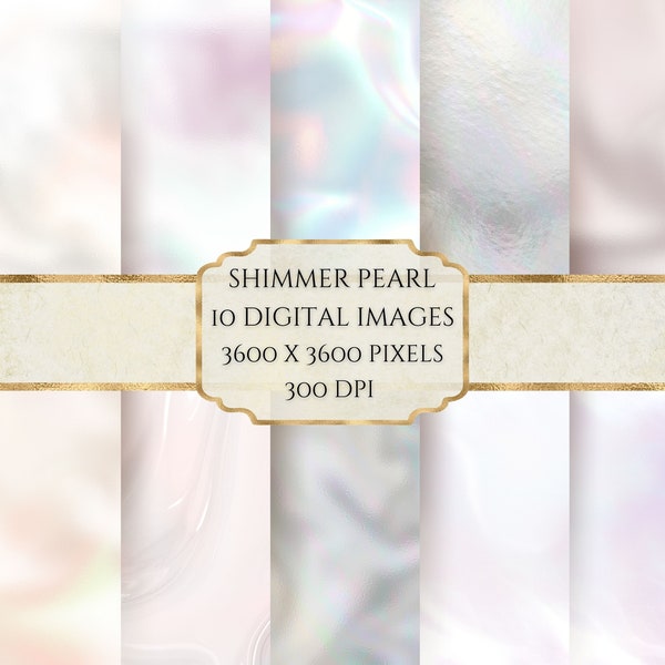 White Pearl Texture Digital Paper - Etsy