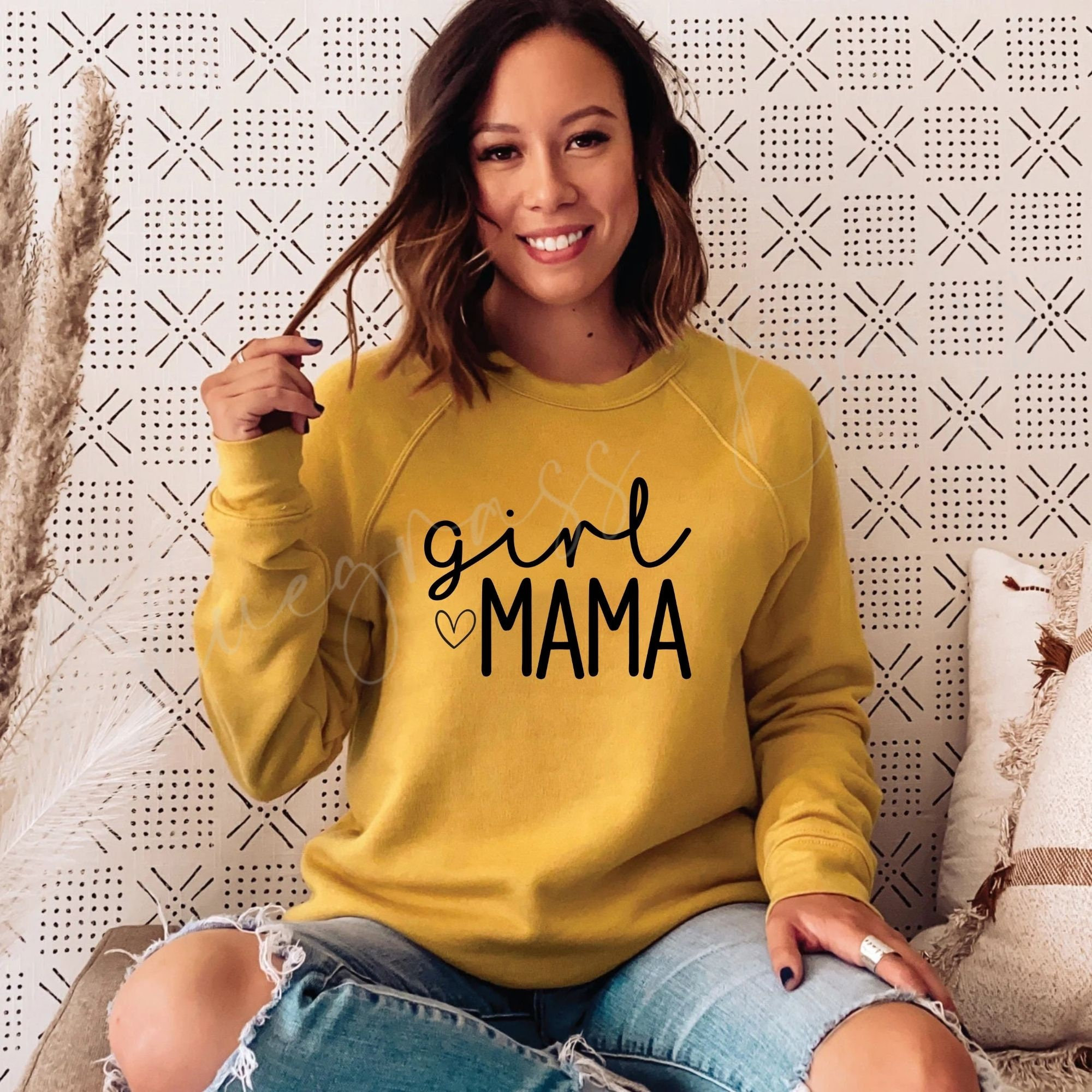 Girl Mama SVG Mom Life T-shirt Design SVG Mom SVG - Etsy