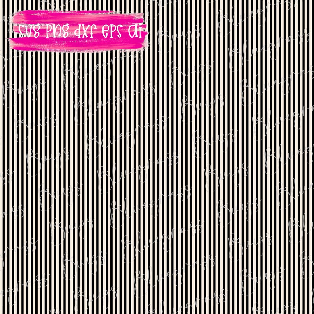 Stripe Pattern SVG, Seamless Pattern Png, Line Print Cut File, Digital ...