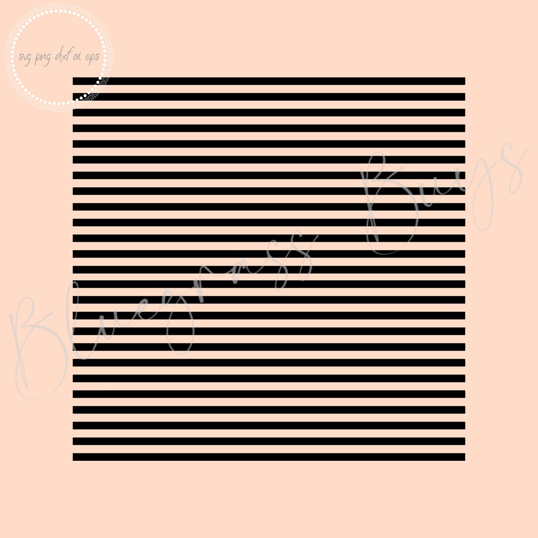 Stripe Pattern SVG, Seamless Pattern Png, Line Print Cut File, Digital ...