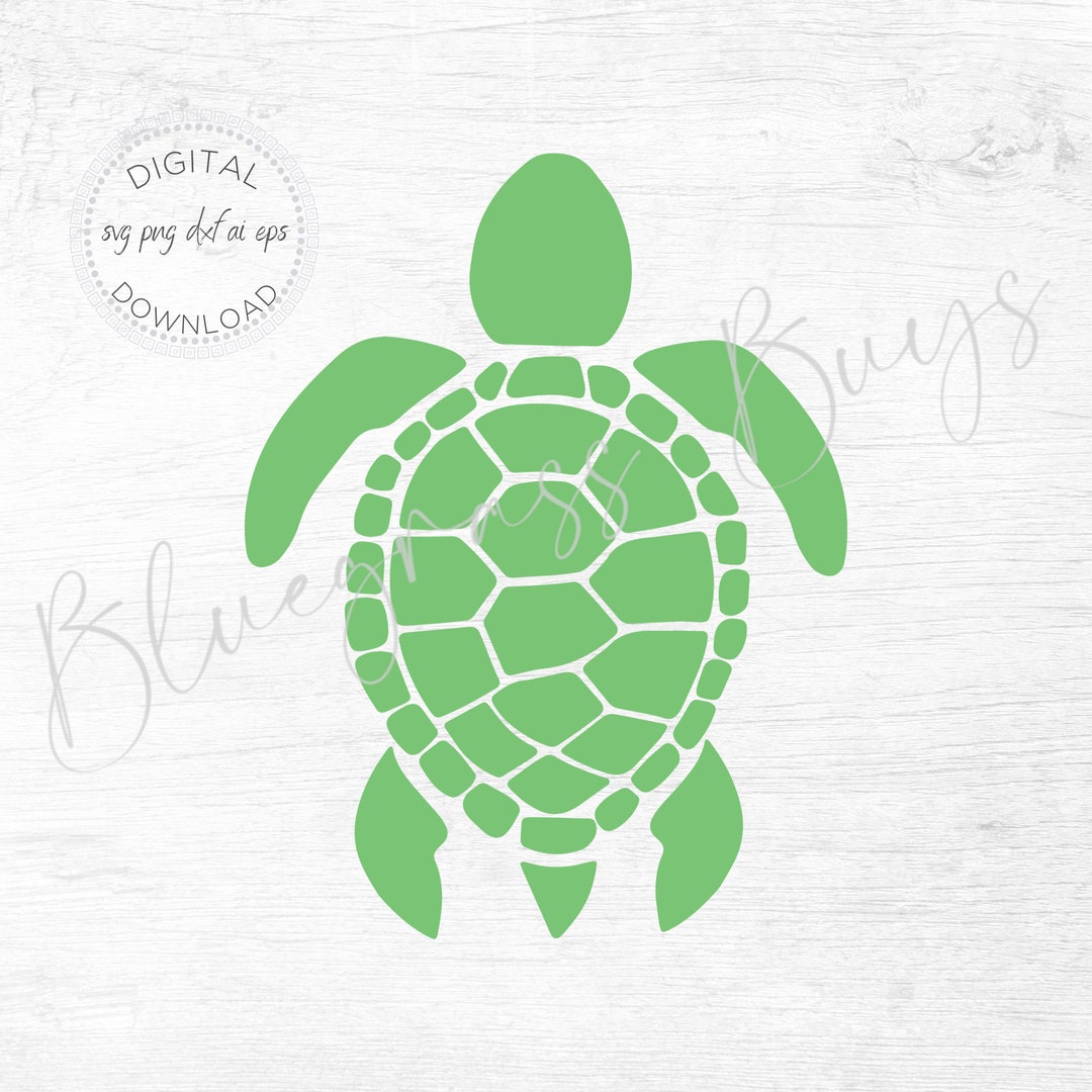 Turtle SVG Sea Turtle SVG Turtle Clipart Cricut Cut File - Etsy