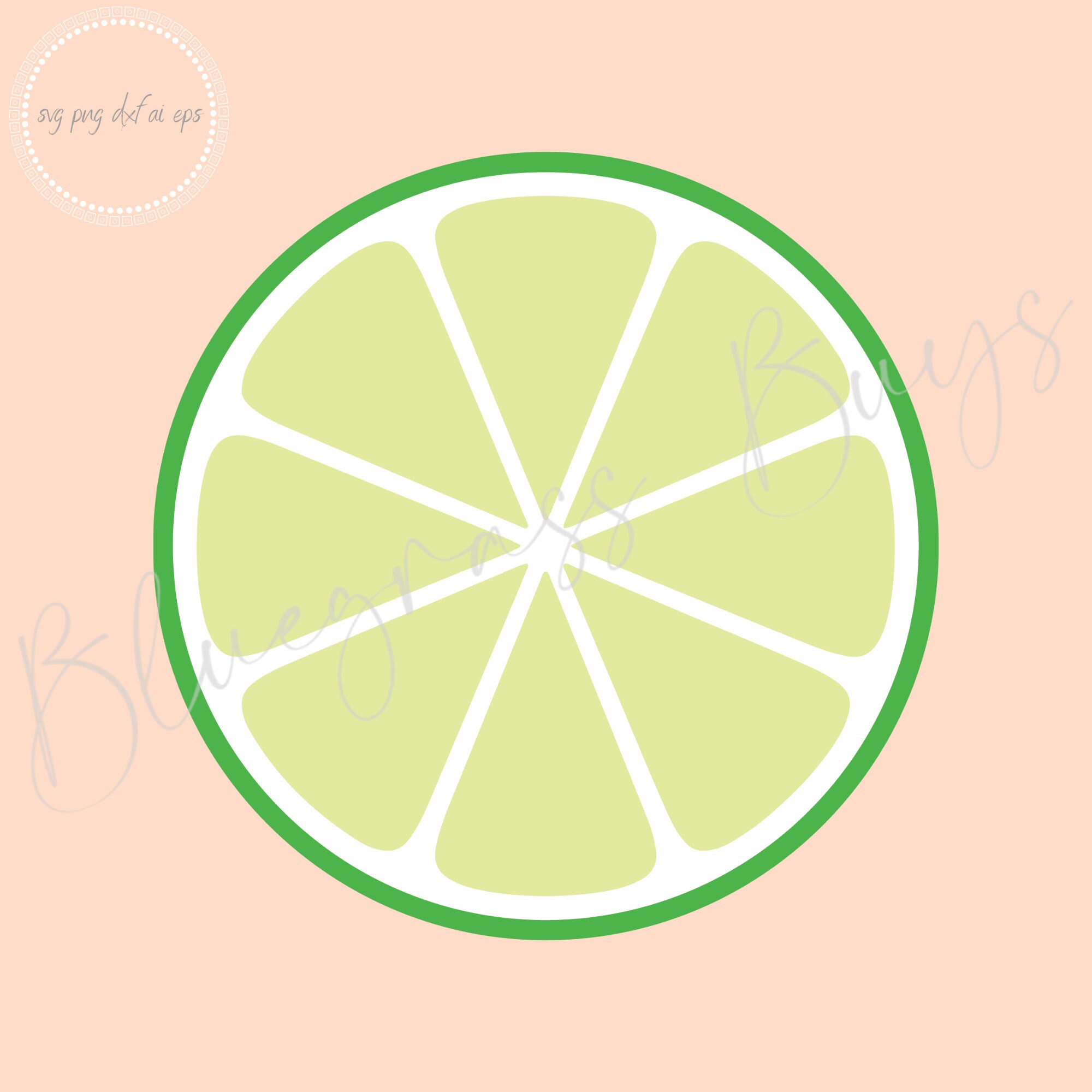 Lima SVG, Lima Clipart, Fruta Clipart, Descarga Digital, Cricut ...