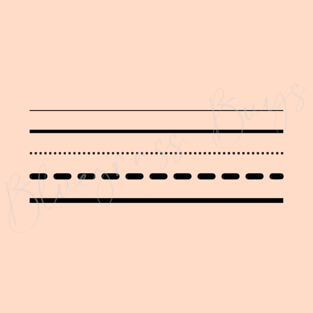 Lines SVG, Dotted Line Png, Line Stroke Cut File, Digital Download ...
