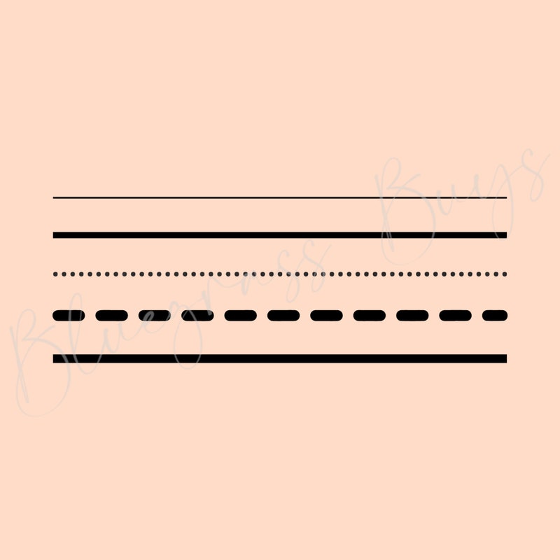 Lines Stencil - Etsy