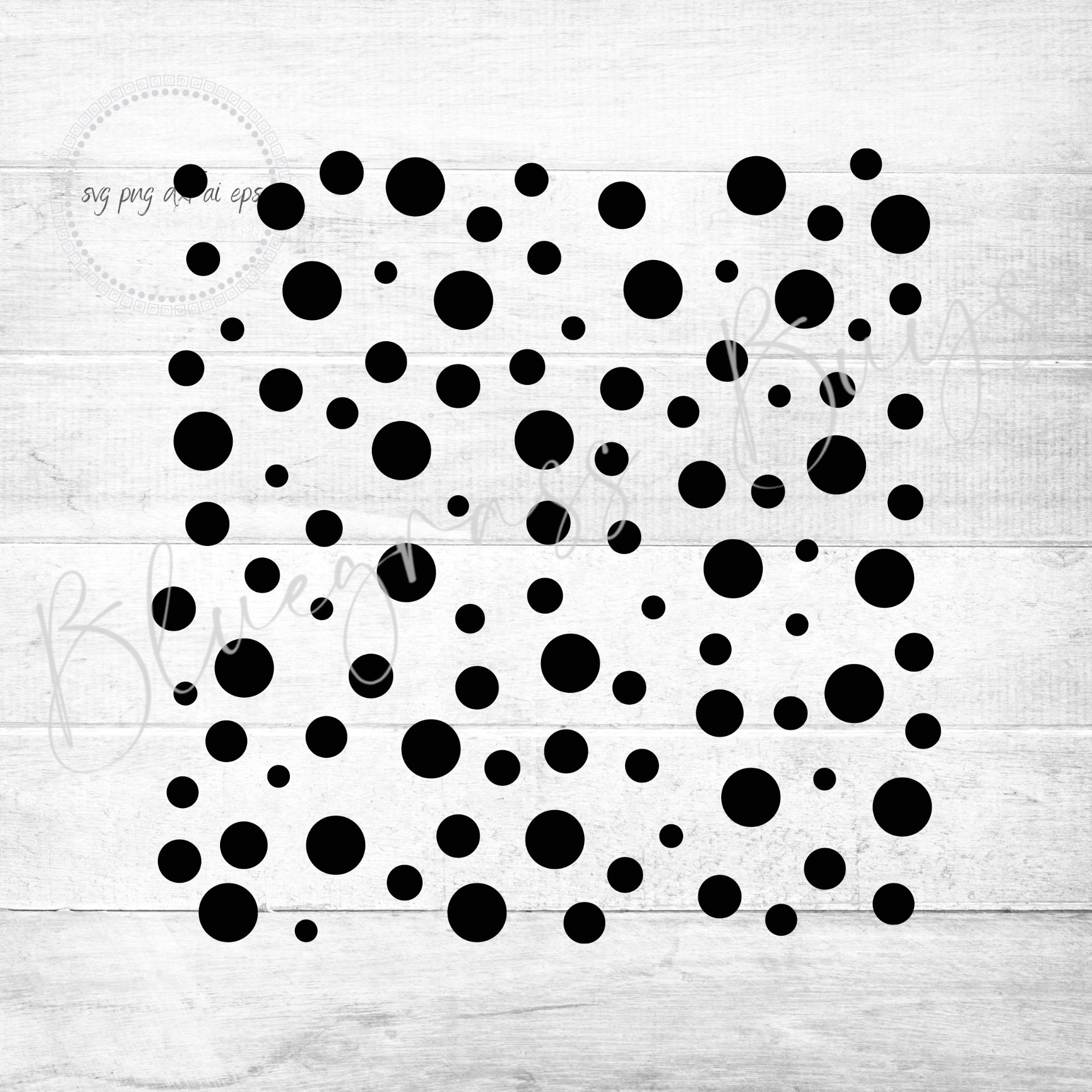 Polka Dot SVG Polka Dot Pattern SVG Western Pattern Cut Etsy UK