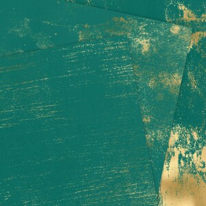 Grunge Teal and Gold Paper, Distressed Texture, Worn Texture Paper ...