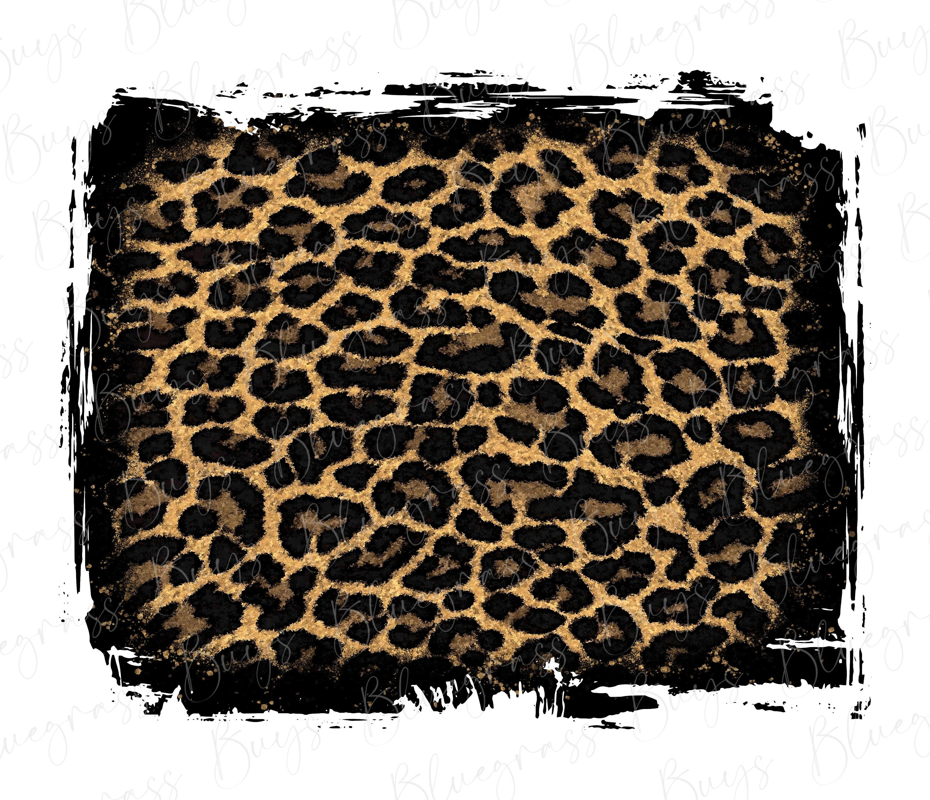 Grunge Leopard Background PNG, Distressed Cheetah Backsplash - Etsy