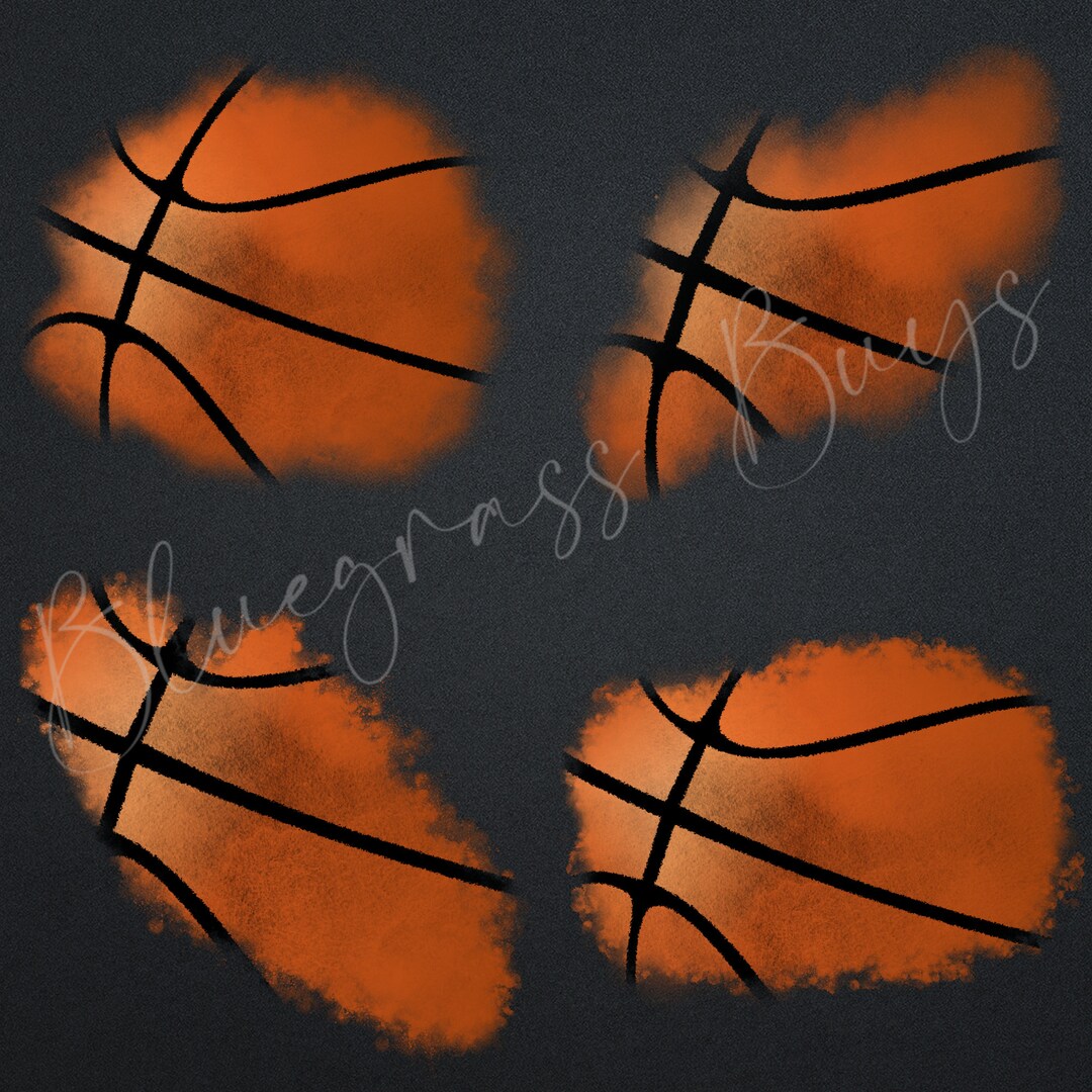 Basketball Sublimation Patch, Basketball Splash PNG - Etsy
