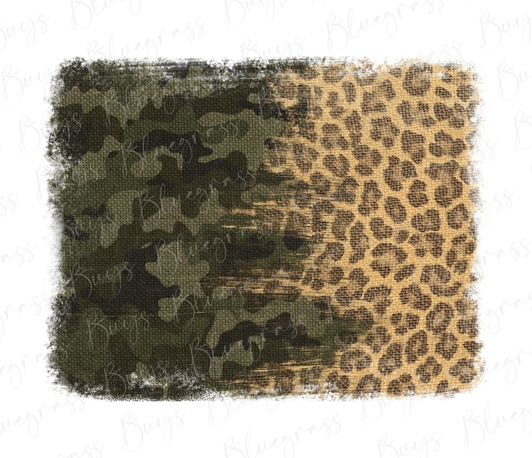 Camo Burlap Leopard Background PNG, Distressed Burlap Background ...
