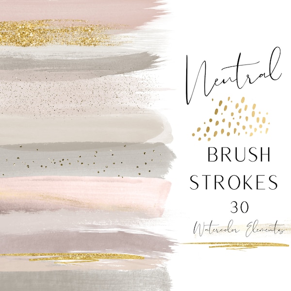 Brush Strokes - Etsy