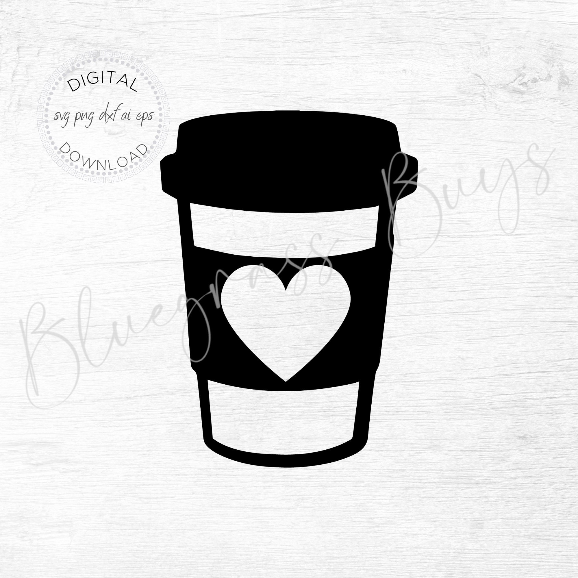 Coffee Cup SVG Coffee SVG Coffee Mug Cut File Digital - Etsy
