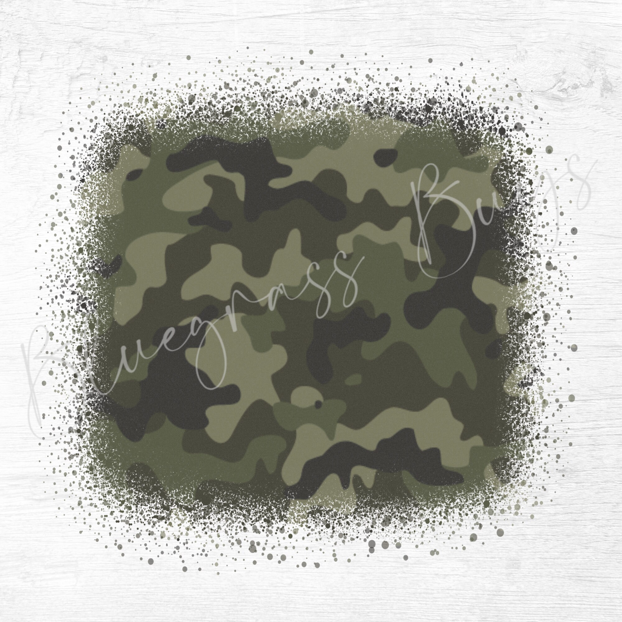 Distressed Camouflage Background PNG Grunge Camo Background | Etsy