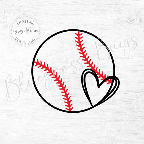Baseball Torn Svg - Etsy