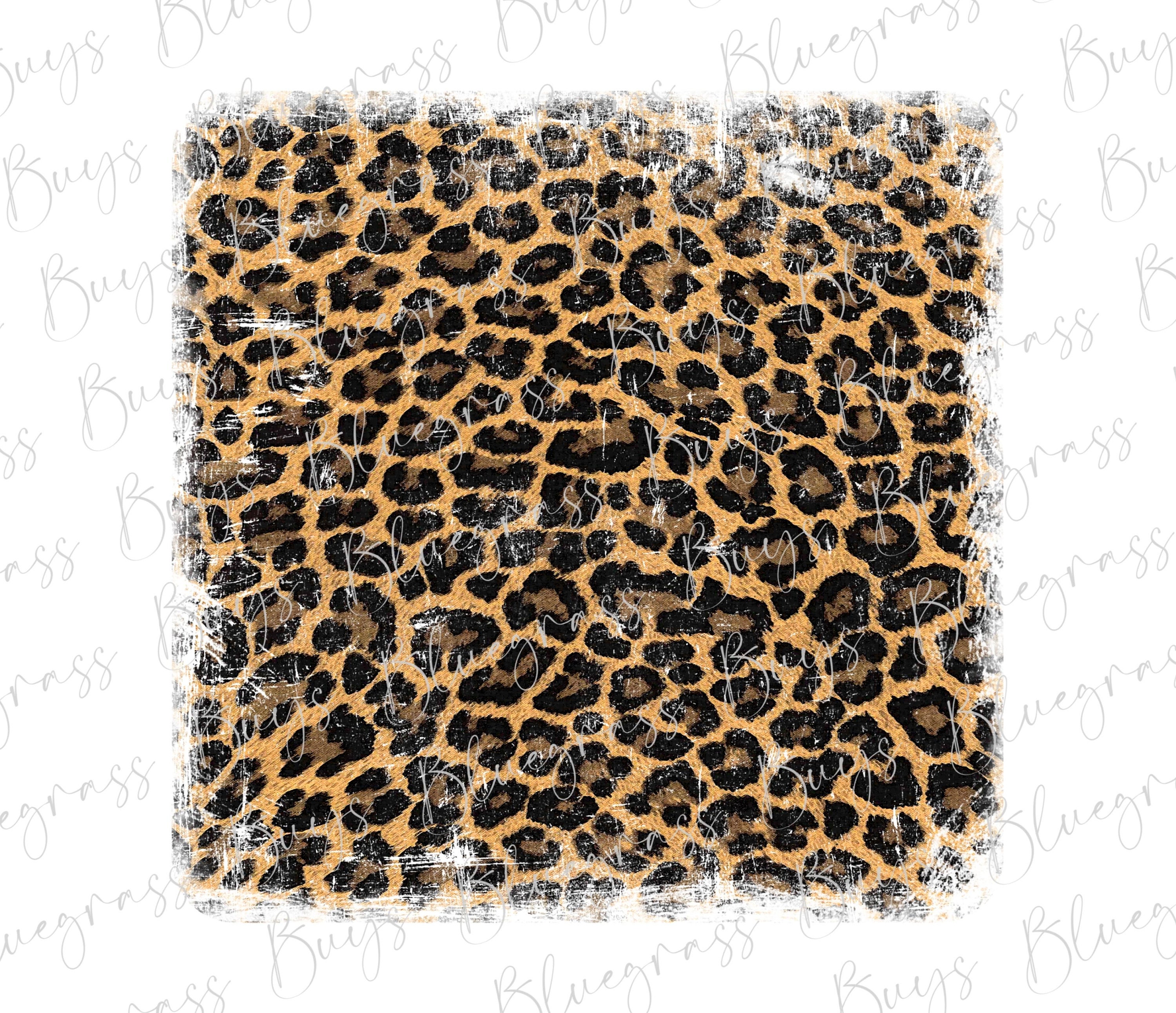 Grunge Leopard Background PNG, Distressed Cheetah Sublimation ...