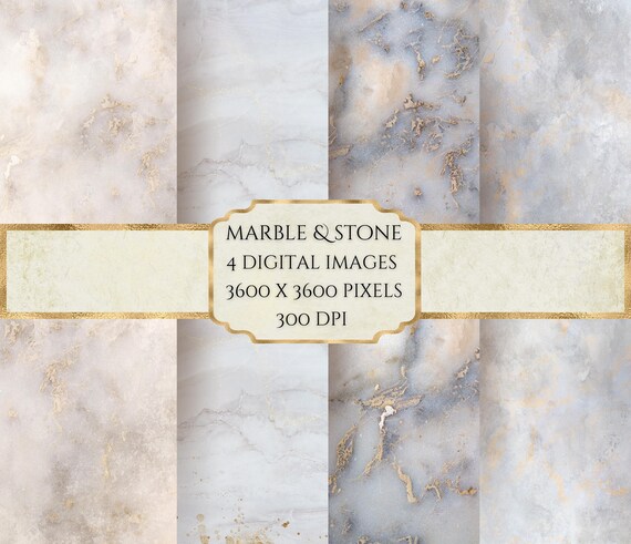Marble Stone Digital Paper Fine Art Digital Paper Stone - Etsy