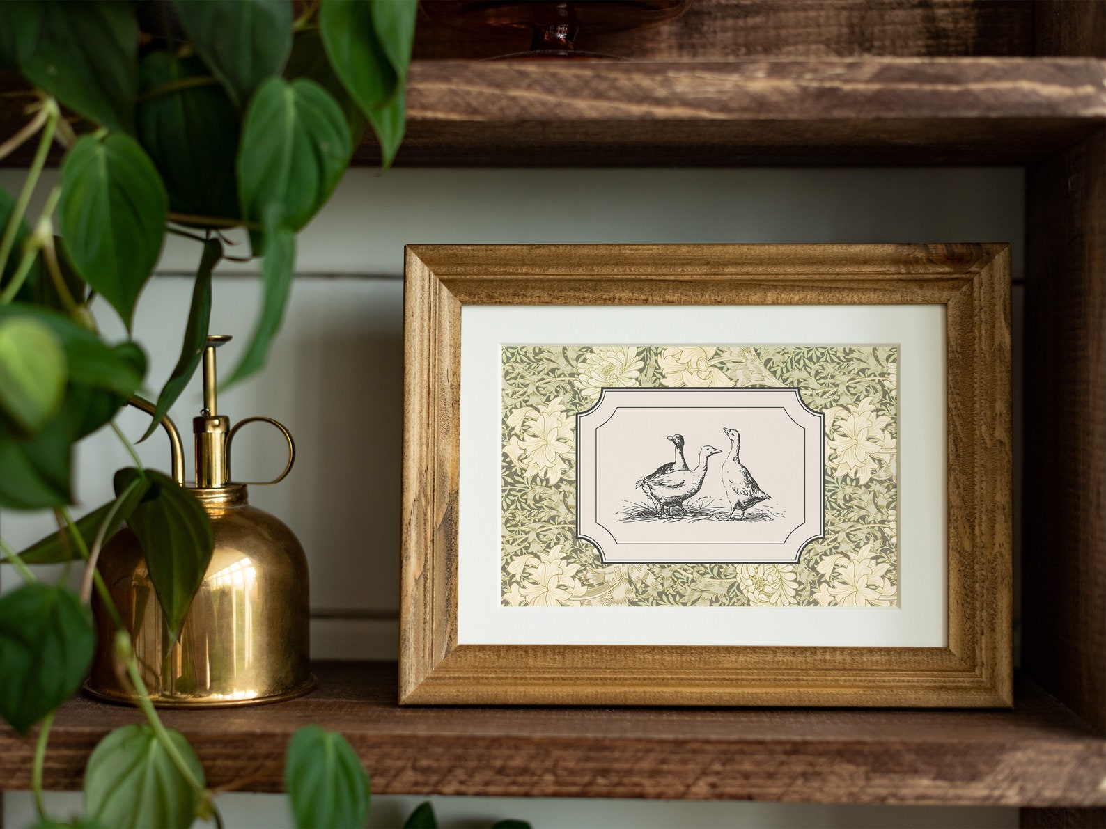 Vintage Duck Print: Farmhouse Country Wall Art (digital Download) - Etsy