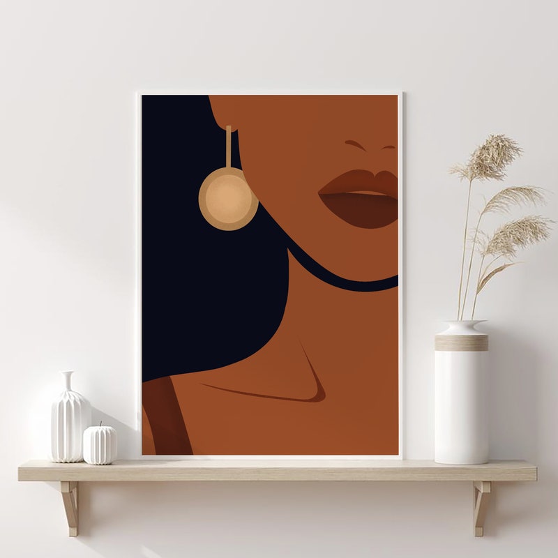 Woman Print - Etsy