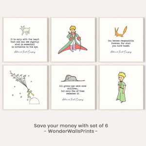 The Little Prince Print / the Little Prince Quote Print / Little Prince ...