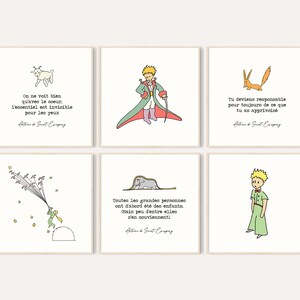 Toutes Les Grandes Quote / the Little Prince Quote Print / Le Petit ...