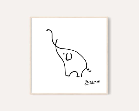 Picasso Line Drawings Animals