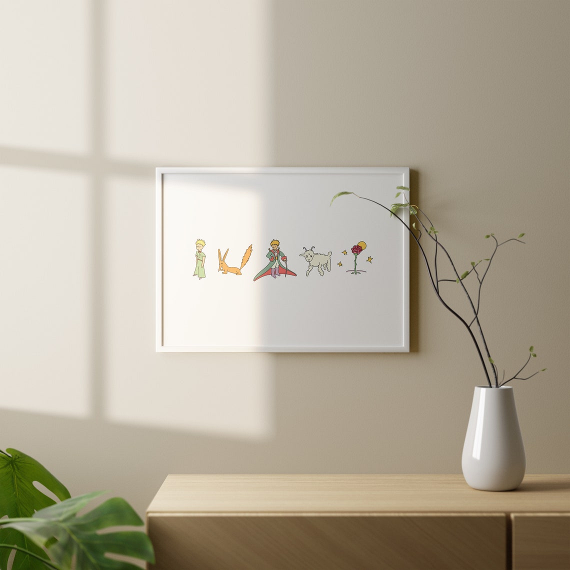 The Little Prince Wall Art / Little Prince Print / Nursery - Etsy