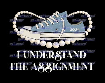 Kamala, Chucks and Pearls, I Understand the Assignment - Etsy