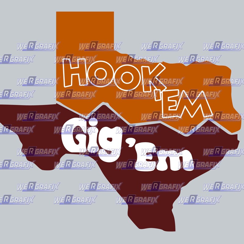 Gig Em - Etsy