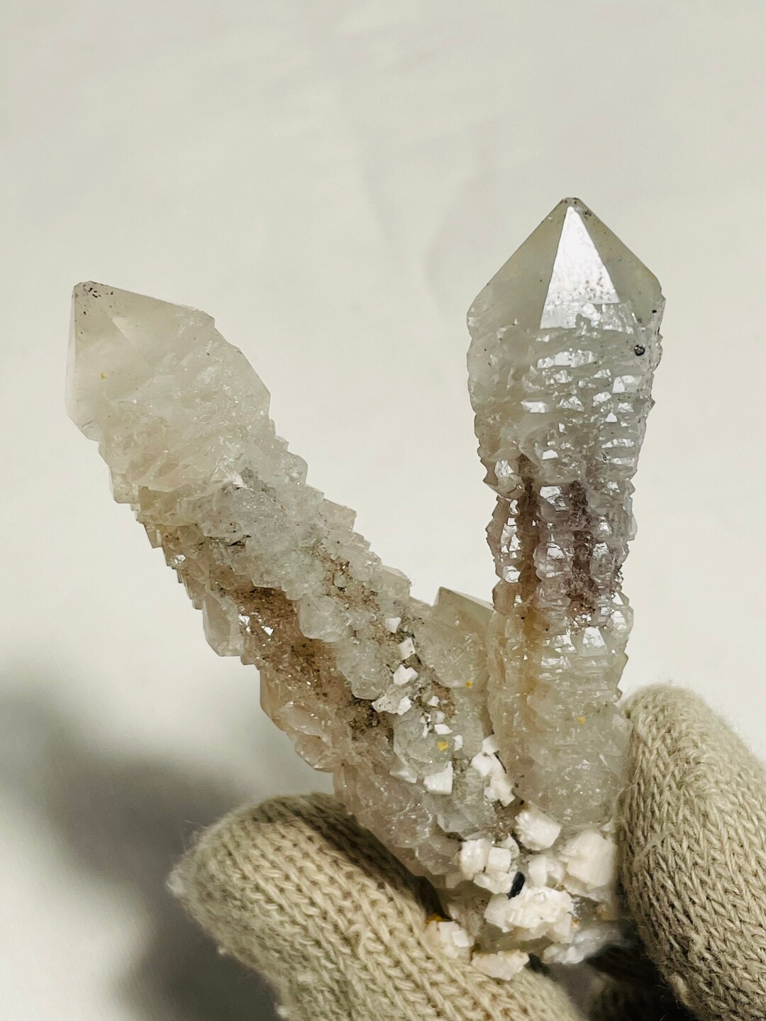 Double Sceptre Inner Mongolian Elestial Double Terminated Quartz - Etsy
