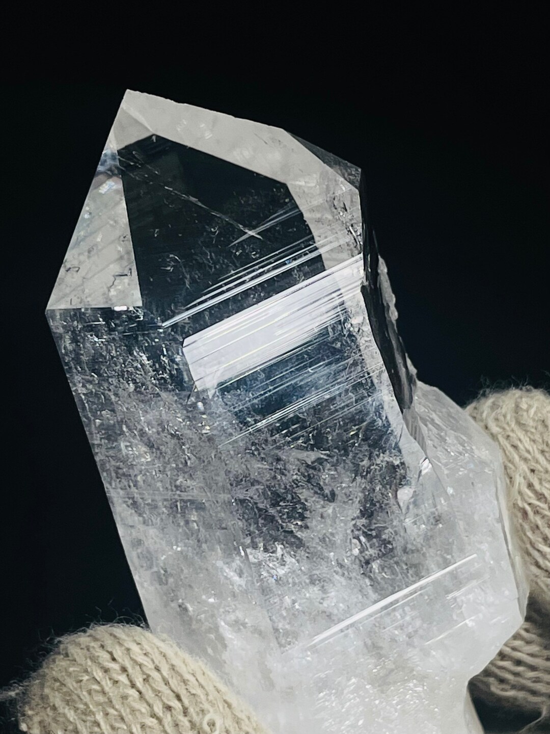 Transmitter Past Timelink Self-healed Colombian Lemurian Quartz Crystal ...