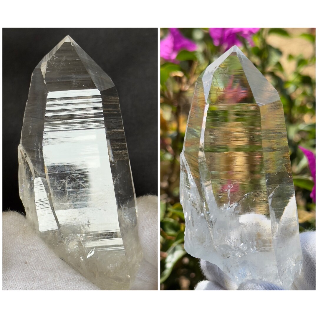 Record Keeper Colombian Lemurian Quartz Crystal Optical Clarity, Record ...