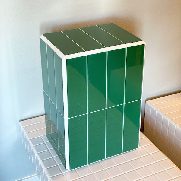 Tiled Cube - Etsy
