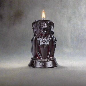 Hekate Candle | Hecate Candle | Maiden, Mother, Crone | Hecate Statue ...