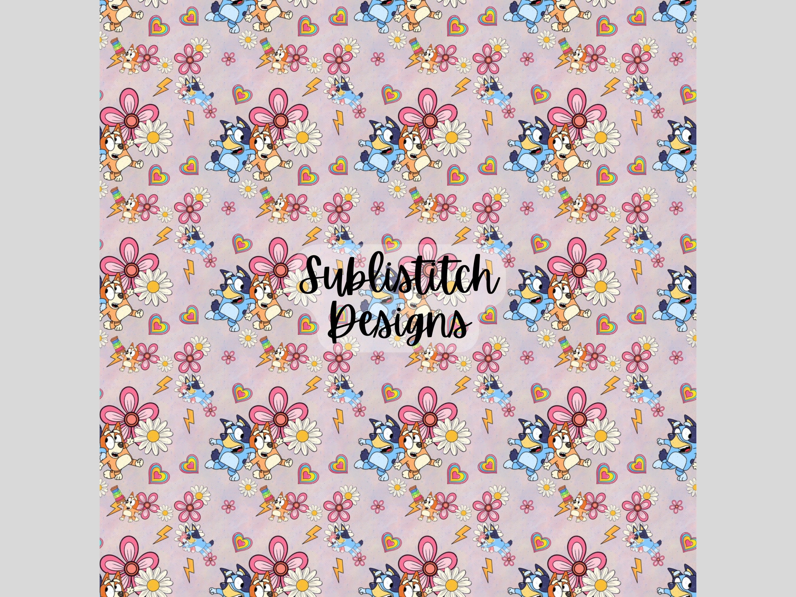 Blue Heeler Dog- Seamless Pattern- Sublimation File- Repeat Pattern for ...