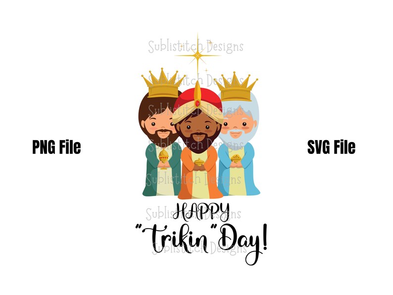 Los Reyes Magos-svg-three Kings-png Sublimation Files-digital Art-shirt ...