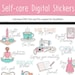 Self Care Digital Stickers Daily Routine Stickers Mental - Etsy