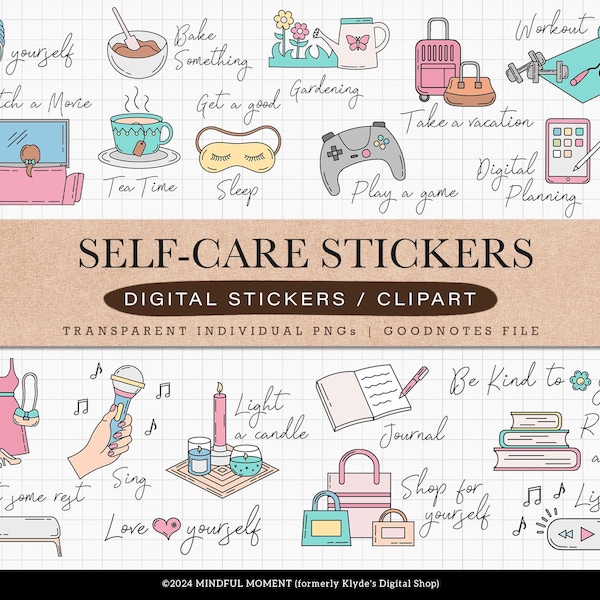 Self Care Sticker - Etsy