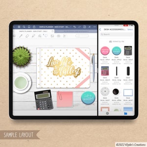 Realistic Digital Stickers, Mock up Stickers, Widgets Stickers for ...