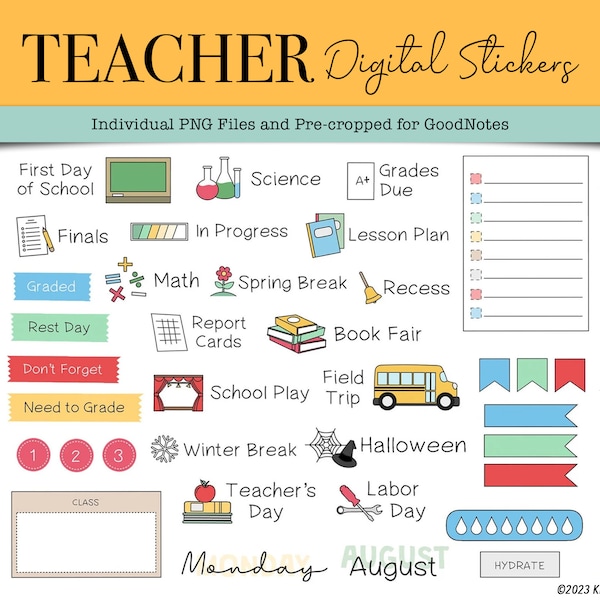 Teacher Planner - Etsy